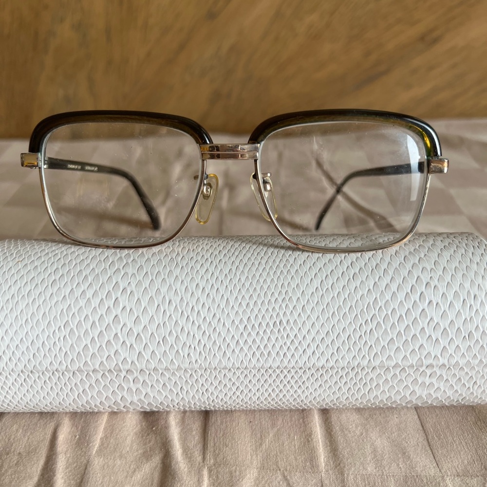 Vintage 14k Germany Brand Eyeglasses Frame - Gem